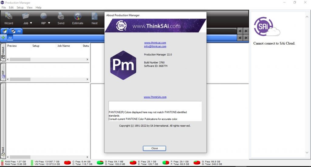 SAi Flexisign Photoprint 22 soft RIP full onePC perpetual – Software ...